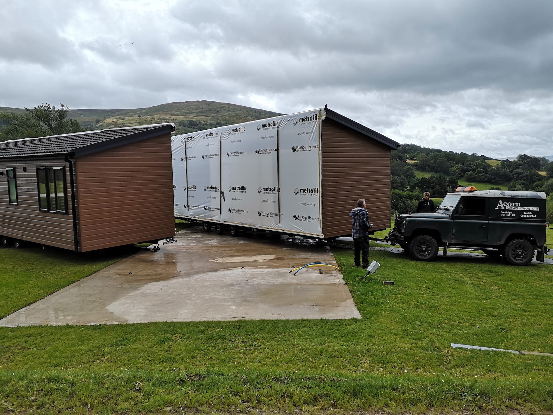 Static Caravan Transport | Lodge Transport | Siting | Wide Load Escorts