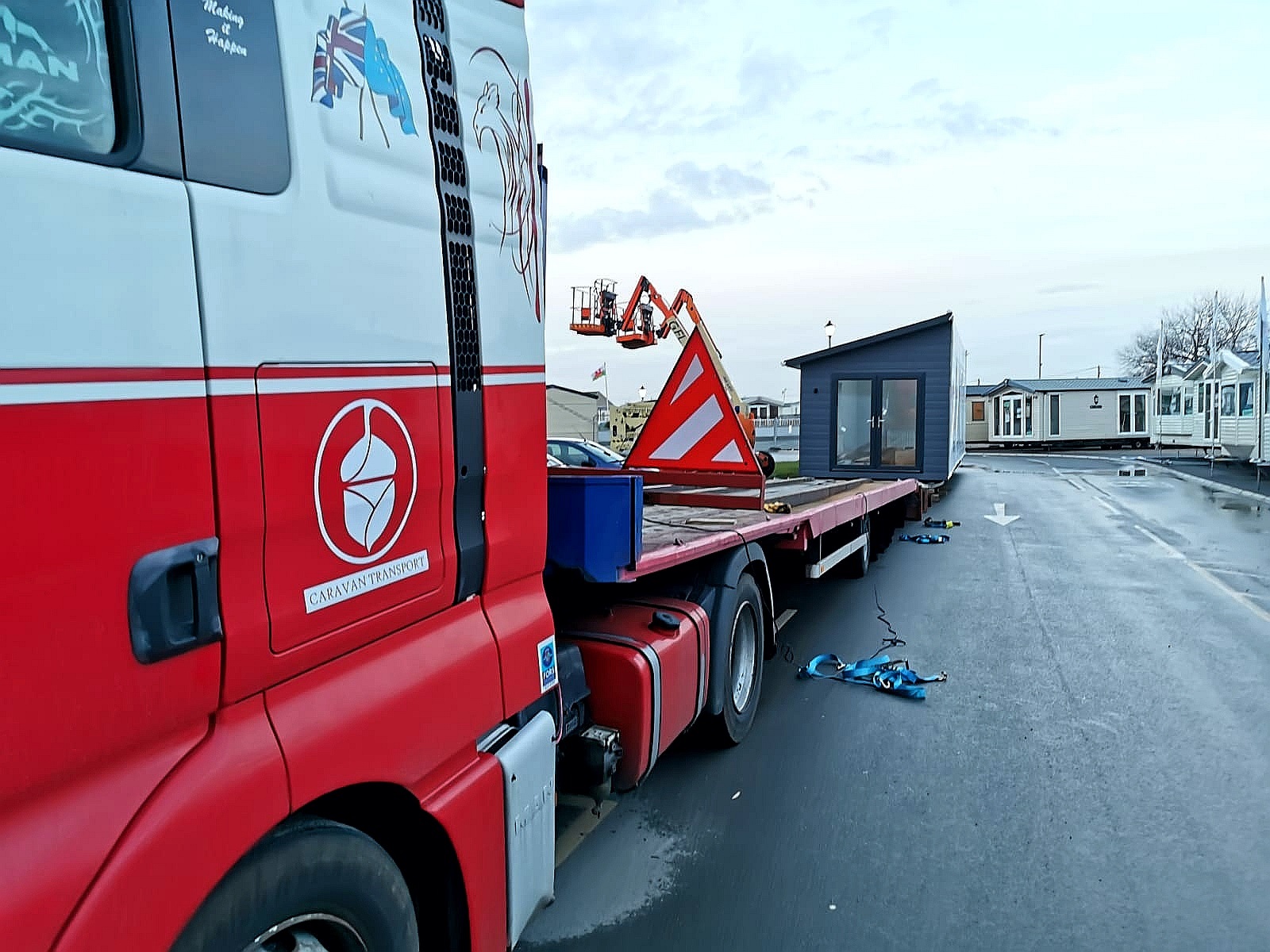 Static Caravan Transport | Lodge Transport | Siting | Wide Load Escorts