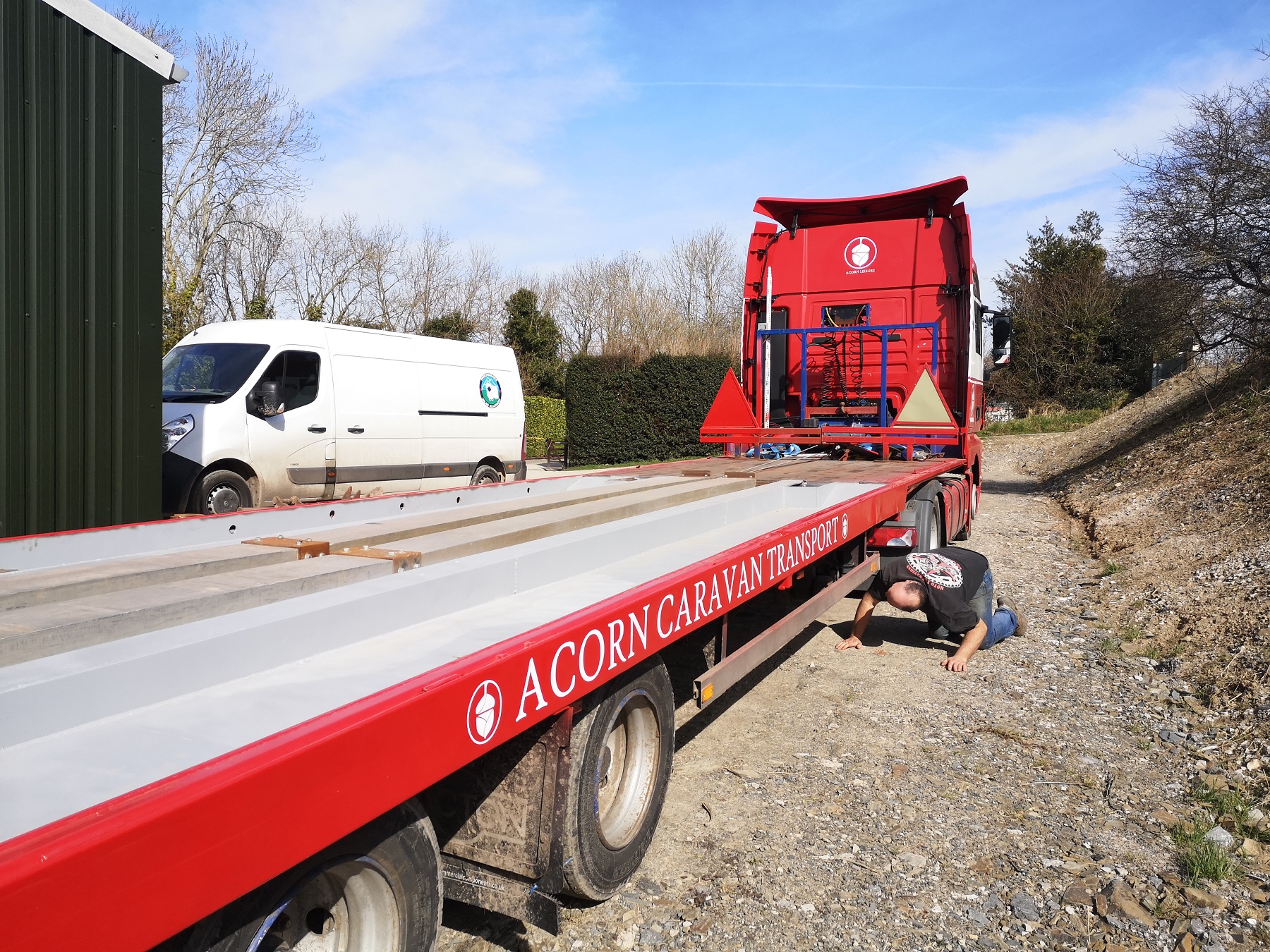 Static Caravan Transport | Lodge Transport | Siting | Wide Load Escorts